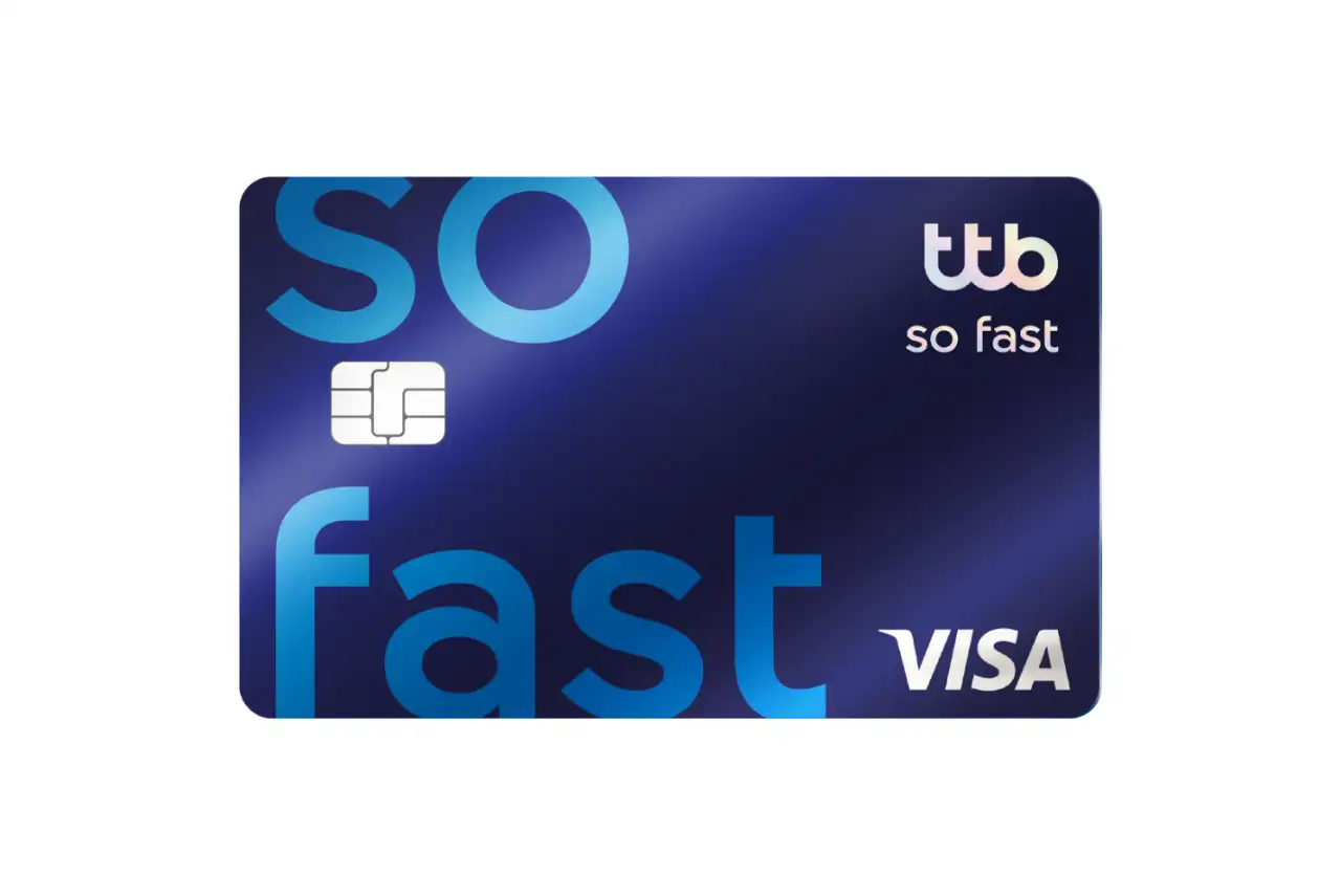 รับคะแนนสะสมเร็วและแลกรางวัลทันใจด้วยบัตรเครดิต TTB So Fast | UNUM