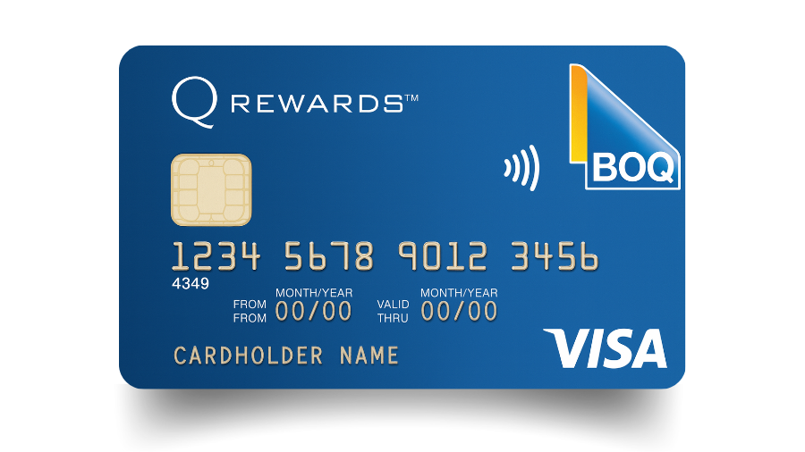 Blue Visa Credit Card BOQ — Q Rewards, Bonus Points, Flexible Payments ...